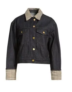 Rag & Bone Denim Outerwear Size Cotton - Blue