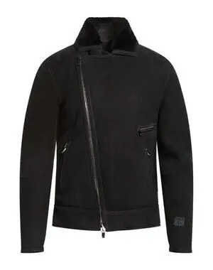 JACOB COHЁN Jacket Size Shearling - Black