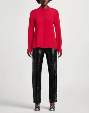 OTTOD'AME Acetate And Silk Shirt With Crystal Embellishments