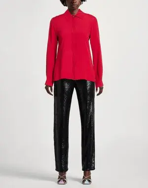 OTTOD'AME Acetate And Silk Shirt With Crystal Embellishments