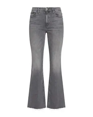 MOTHER Jeans Size Cotton, Modal, Polyester, Elastane - Grey