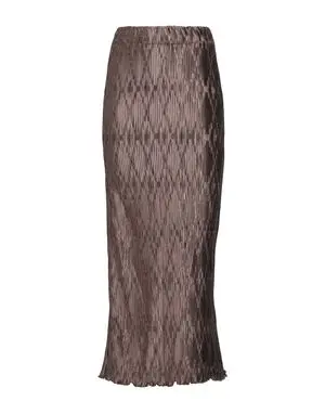BY MALENE BIRGER Maxi Skirt Taupe Size Polyester