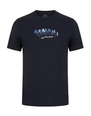 Armani Exchange T-shirt Size Cotton, Elastane