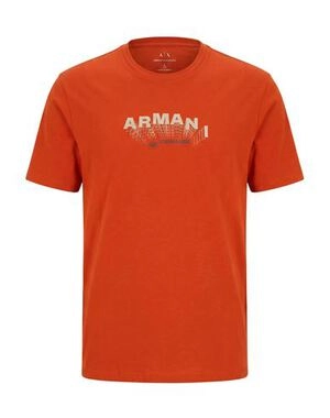 Armani Exchange T-shirt Size Cotton, Elastane - Red