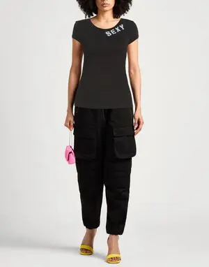 Dsquared2 Cotton T-shirt With "sexy" Graphic - Black