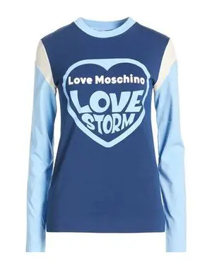 Moschino T-shirt Size Cotton, Elastane - Blue