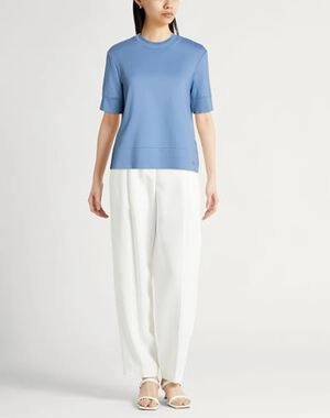 Peuterey Jersey Crewneck Short Sleeve T-shirt - Light Blue