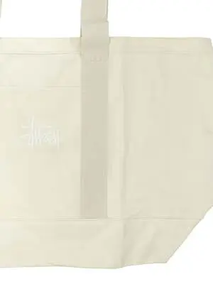StÜssy Cotton Tote Bag With Logo