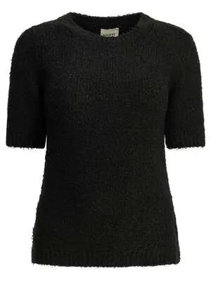 Khaite Cam' Crew Neck Sweater - Black