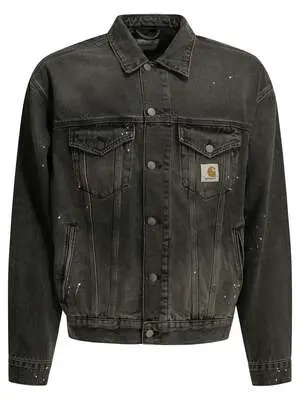Carhartt Work In Progress Helston Denim Jacket - Black