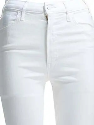 MOTHER Hustler Ankle Fray' Flared Jeans