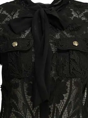 SELF-PORTRAIT Lace Blouse