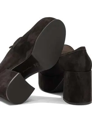 GIANVITO ROSSI Jenna 75 Mm' Heeled Loafers