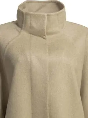 Alaïa Long Asymmetrical Cashmere Coat