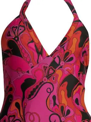 Emilio Pucci Orchidee' One Piece Swimsuit