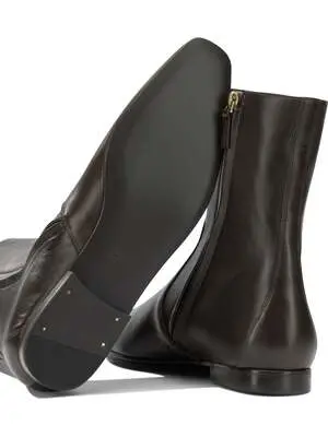 Khaite Colt' Ankle Boots With Zipper