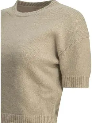 Khaite Golden' Crew Neck Sweater