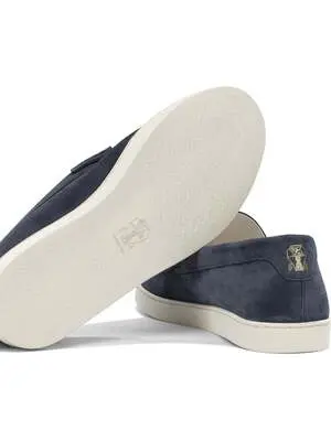 Brunello Cucinelli Suede Loafers