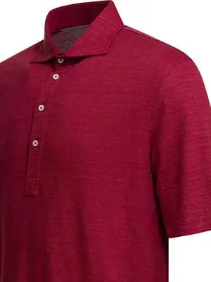 Brunello Cucinelli Linen And Cotton Button Down Polo Shirt