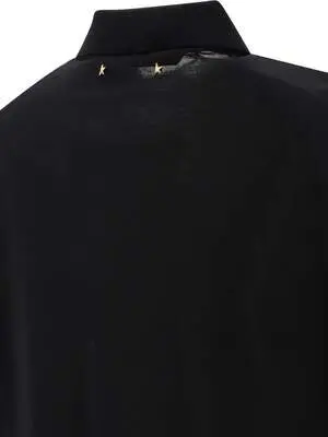 GOLDEN GOOSE Merino Wool Button Down Polo Shirt