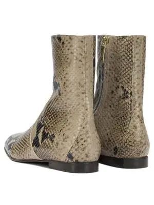 Khaite Colt' Ankle Boots With Zipper