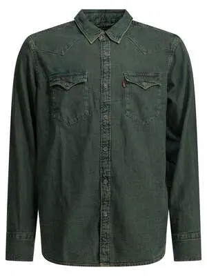 LEVI'S Barstow Western Shirt' Casual Shirt - Blue