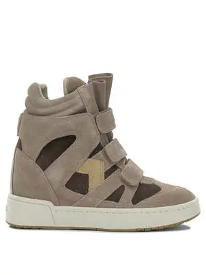 Isabel Marant Étoile Im3' High Top Sneakers - Brown