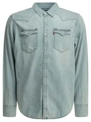LEVI'S Barstow Western Shirt - Light Blue