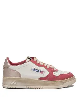 AUTRY Medalist Low Super Vintage' Low Top Sneakers - Red