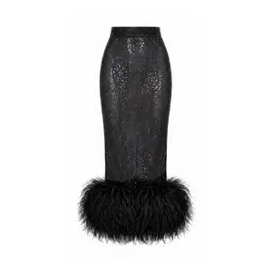 OSCARMORRIS Bianca Skirt - Black