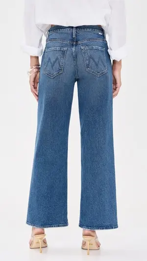 MOTHER The Mid Rise Maven Flood Jeans