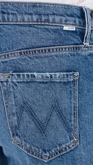 MOTHER The Mid Rise Maven Flood Jeans