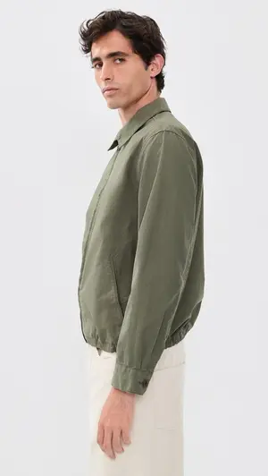 Madewell Transitional Cotton Zip Jacket