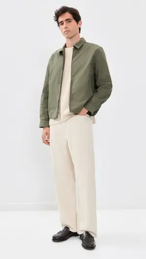 Madewell Transitional Cotton Zip Jacket