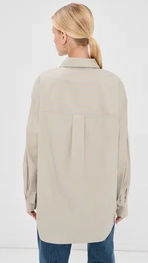 KALLMEYER Dani Pinstripe Button-down Shirt