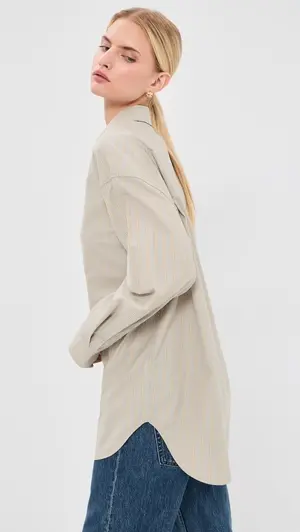KALLMEYER Dani Pinstripe Button-down Shirt