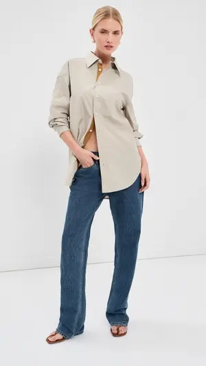 KALLMEYER Dani Pinstripe Button-down Shirt