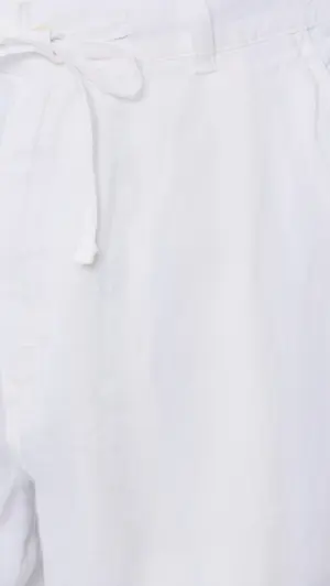 Polo Ralph Lauren Linen Pleated Relaxed Fit Pants