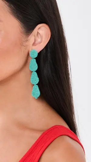 KENNETH JAY LANE Seed Bead Earrings