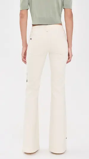 Alice + Olivia Emryn Embroidered Jeans