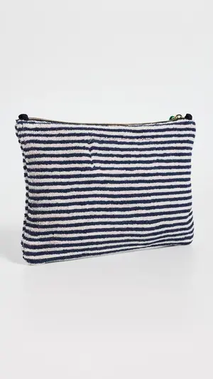 Clare V. Terry Cloth Flat Clutch