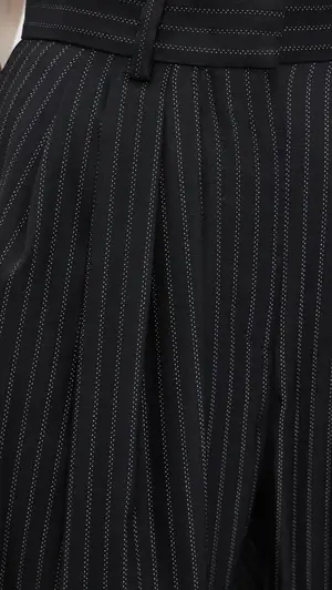 Isabel Marant Étoile Janice Pinstriped Wool Blend Pants