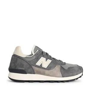 NEW BALANCE 475' Grey Fabric And Suede Sneakers