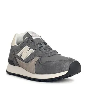 NEW BALANCE 475' Grey Fabric And Suede Sneakers