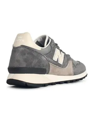 NEW BALANCE 475' Grey Fabric And Suede Sneakers