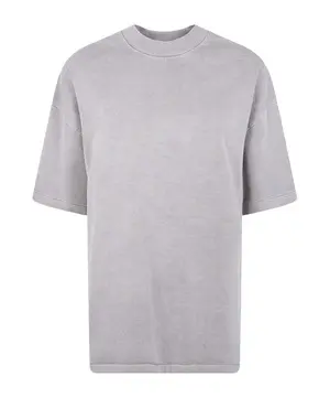 Fear Of God Logo-patch T-shirt - Gray