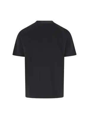 AND WANDER Large Logo Print T-shirt