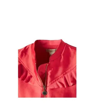 Stella McCartney Long Sleeve Jacket With Ruffle Detail