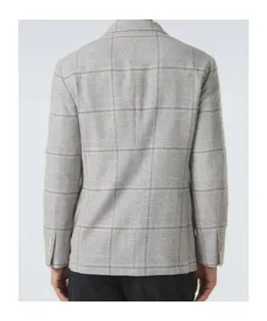 Brunello Cucinelli Checked Blazer