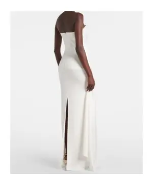 Alex Perry Bridal Draped Strapless Gown